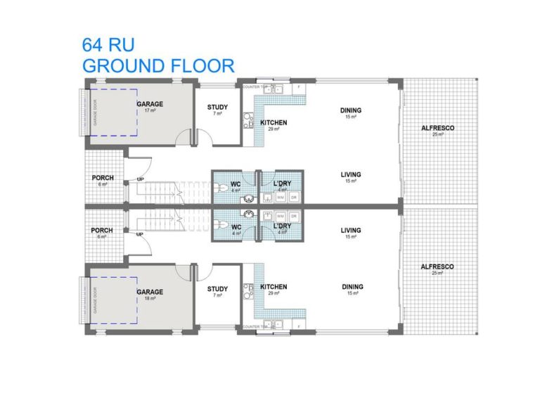 Duplexes | Design & Drafting Services | giantA Pty Ltd